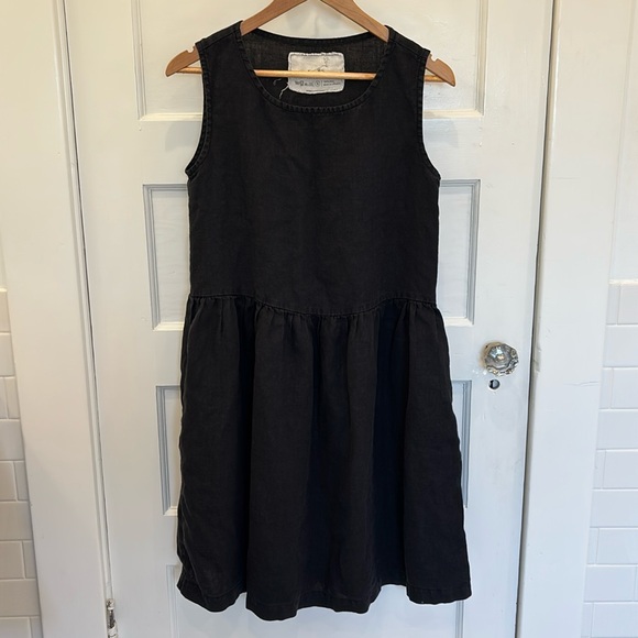 notPERFECTLINEN | Dresses | Womens Not Perfect Linen Midi Smock Dress ...